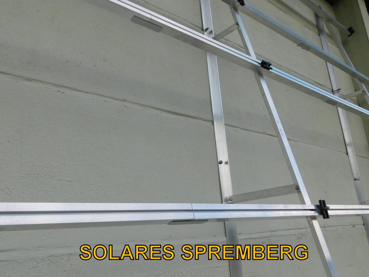 Komplettlösung Fassade für 3x Modul horizontal / quer XXXLW3 für ...