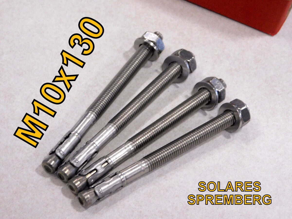 1-50 Fixanker M10x130 von Würth Edelstahl A4 / made in germany ...